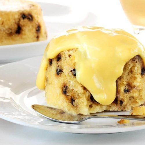 Instant Pot Spotted Dick Sponge Pudding | Recipe This