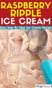 Recipe This | Raspberry Ripple Ice Cream Maker Recipe