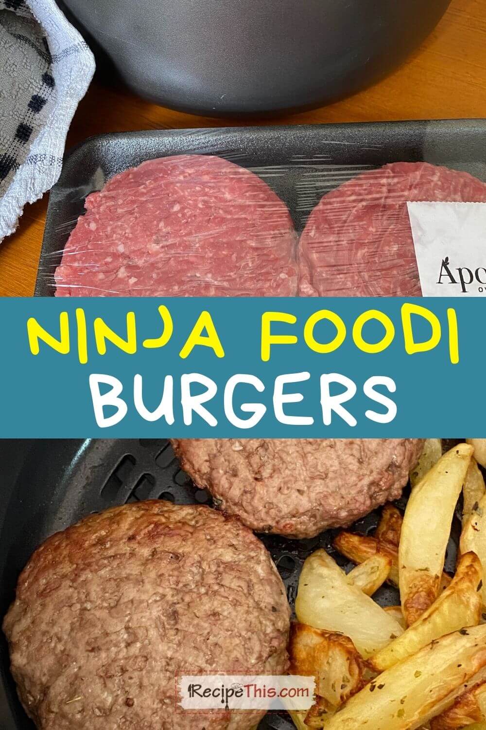 Recipe This | Ninja Foodi Hamburgers