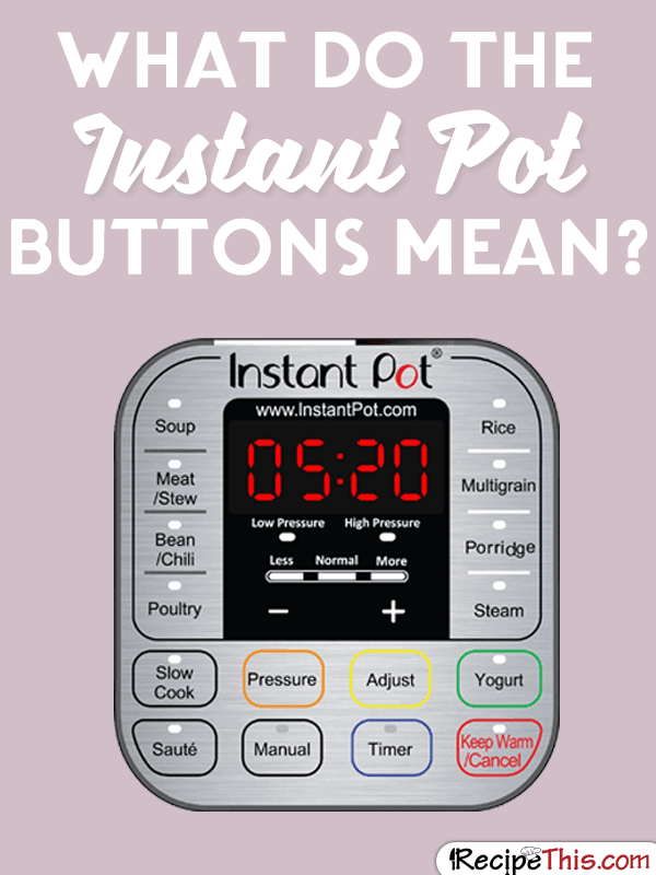 Recipe This | The Ultimate Guide To The Instant Pot